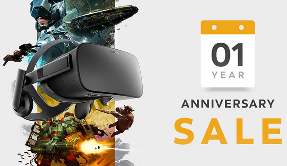L'Oculus Rift à un an ! Grosses promos sur les jeux du lancement