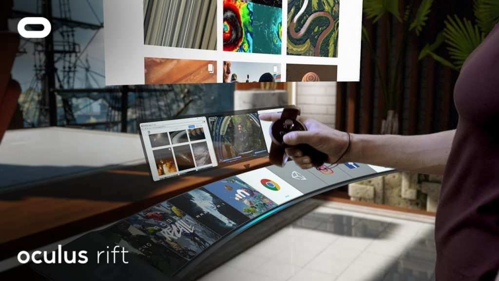 Oculus Dash & Home : L'interface Oculus Rift complètement repensée