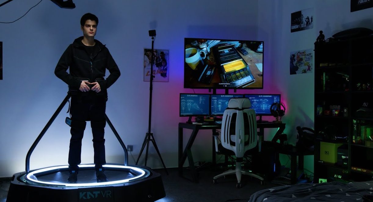 Kat VR dévoile son tapis KAT Walk Mini en vidéo