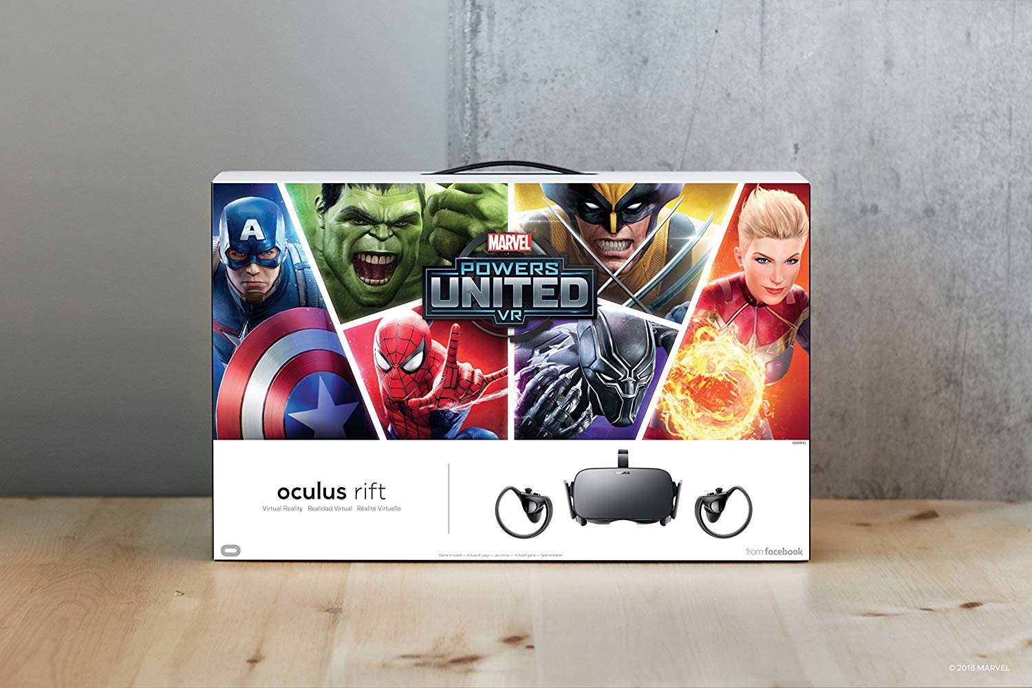 Le pack Oculus Rift + Touch + Marvel: Powers United VR en édition ...