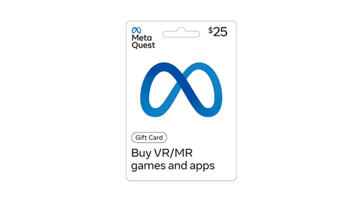 Les cartes cadeaux Meta Quest sont désormais disponibles