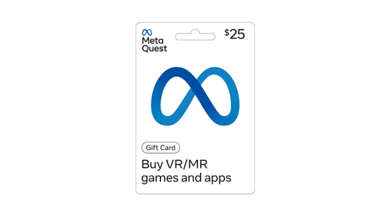 Les cartes cadeaux Meta Quest sont désormais disponibles